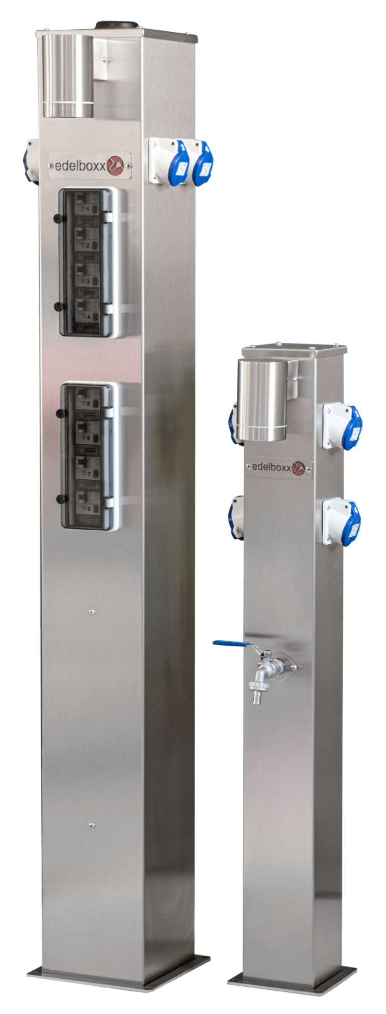 Produkte I Hochwertige Stromverteilersäulen I Camping